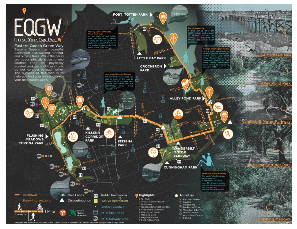 Eastern Queens Greenway Map Design – Eastern Queens Greenway